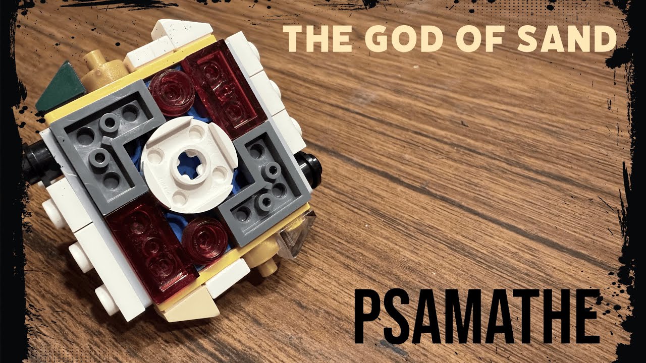 God Of Sand | Psamathe | Lego Custom Beyblade - YouTube