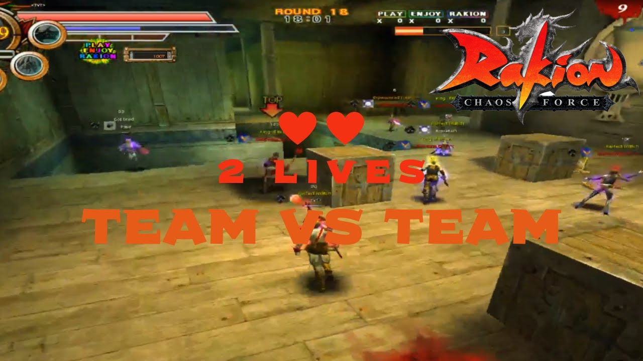 Rakion - 2 LIVES 6vs6 Team vs. Team (TvT) - YouTube