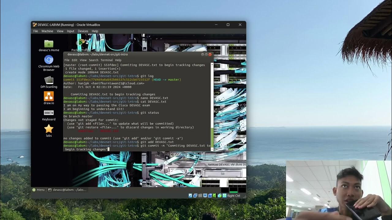 3.3.11 Lab - Software Version Control with Git - YouTube