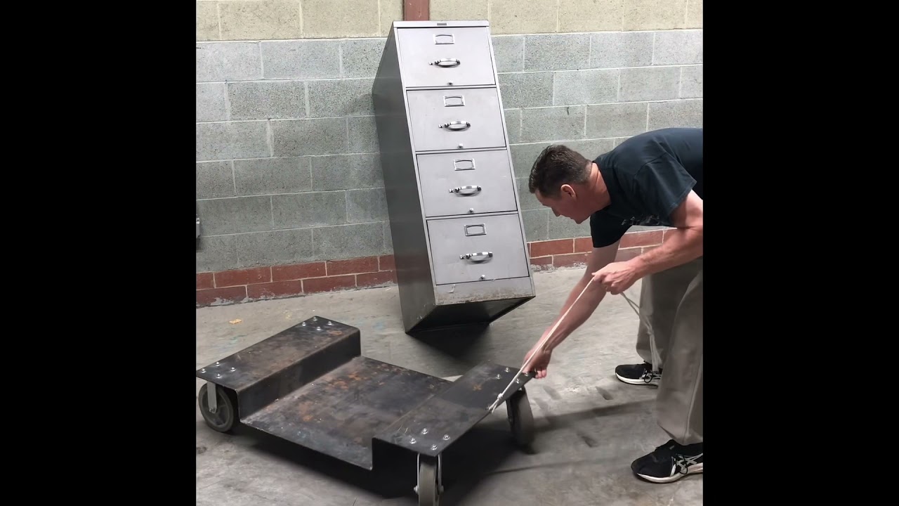 Fire Proof File Cabinet Mover - YouTube