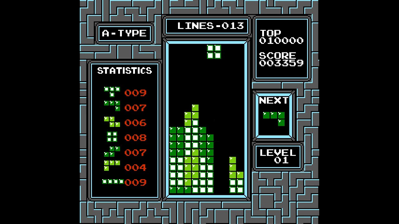 Tetris (NES) - YouTube