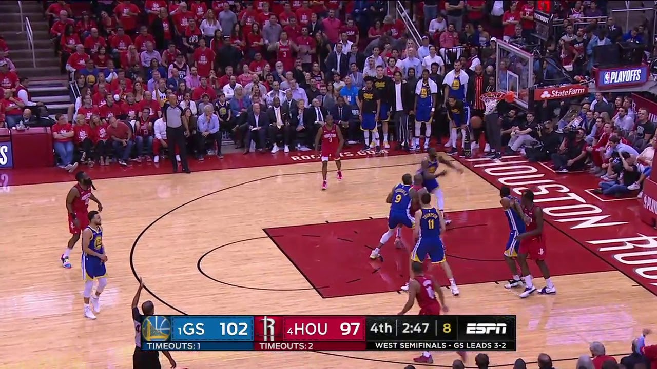 Last 5 mins of Houston Rockets 18-19 season - YouTube