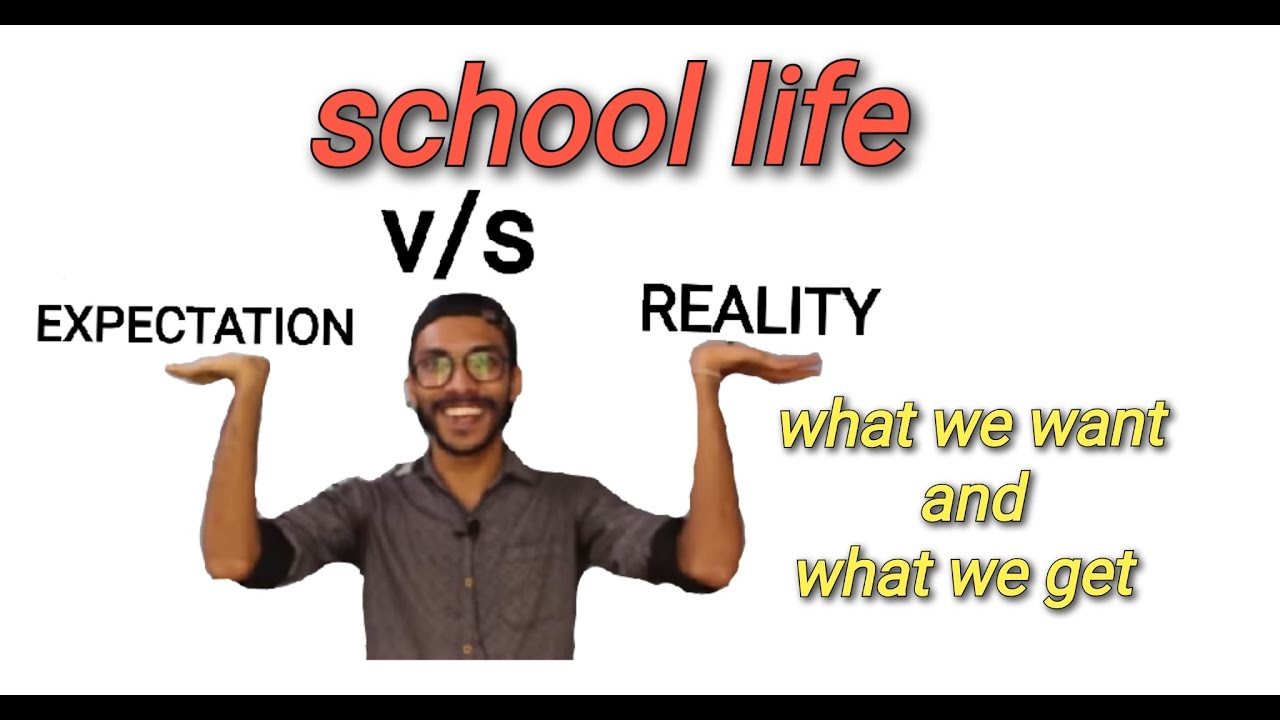 School life | Expectation v/s Reality | part 1 | malayalam| - YouTube