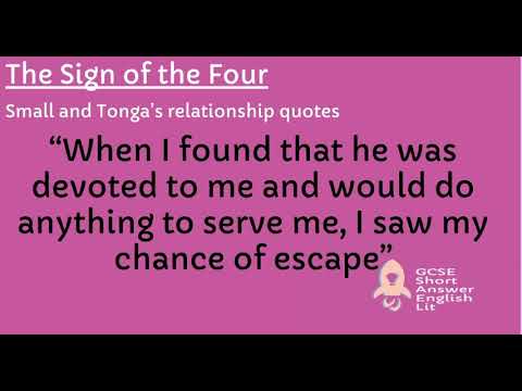 Jonathan Small quotes | Sign of the Four | GCSE Short Answer - YouTube