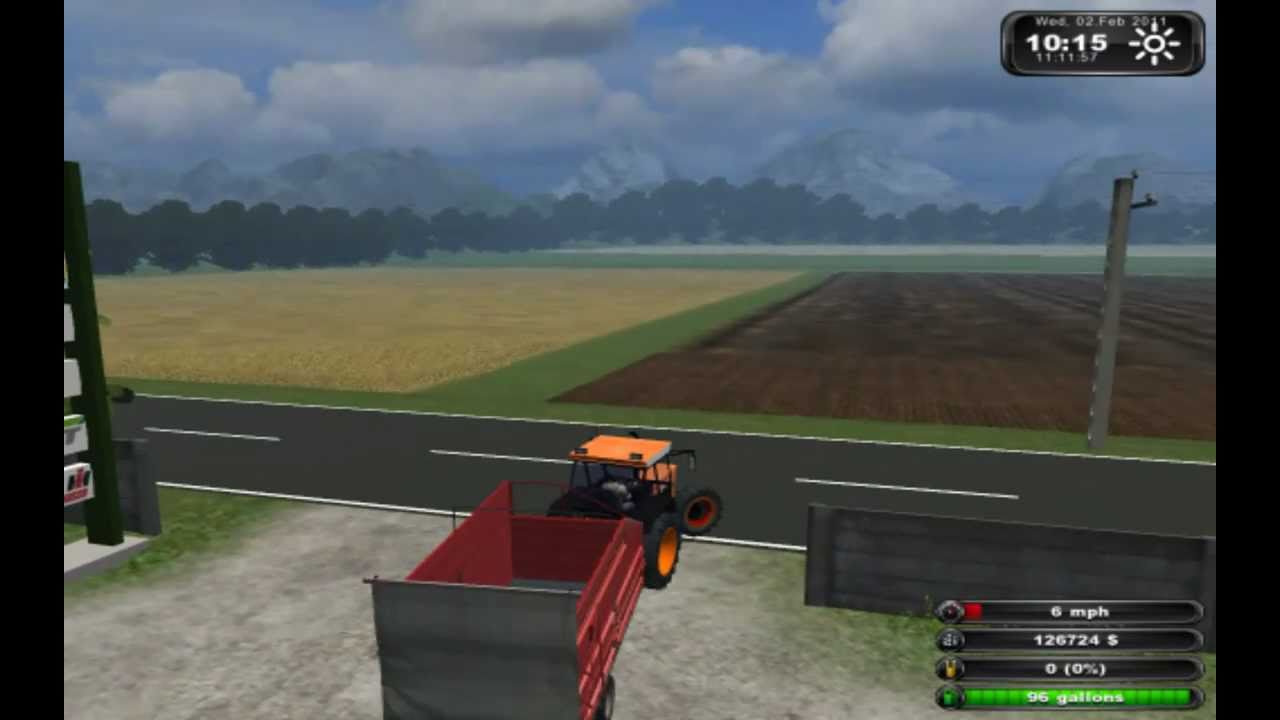 Farming Simulator 2011-UTB 1010 mod from Ionut not adriano - YouTube