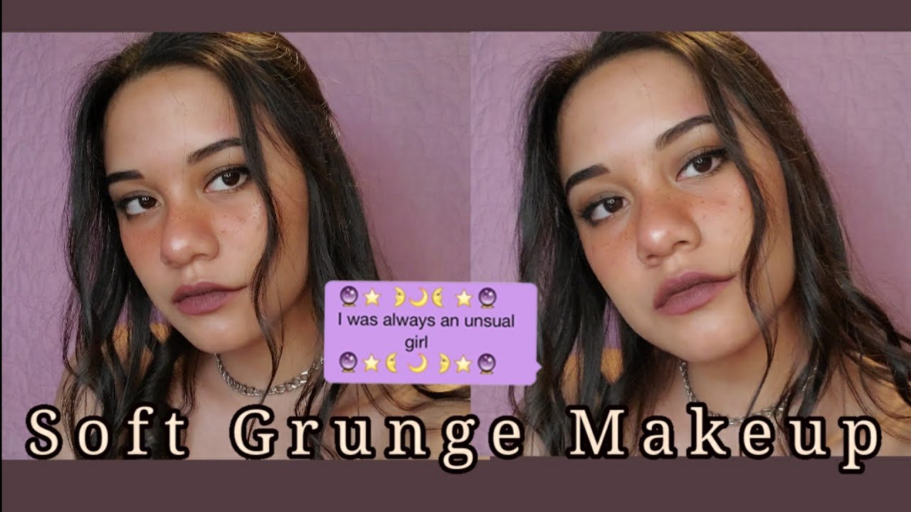 Easy Soft Grunge Makeup•*☆° - YouTube
