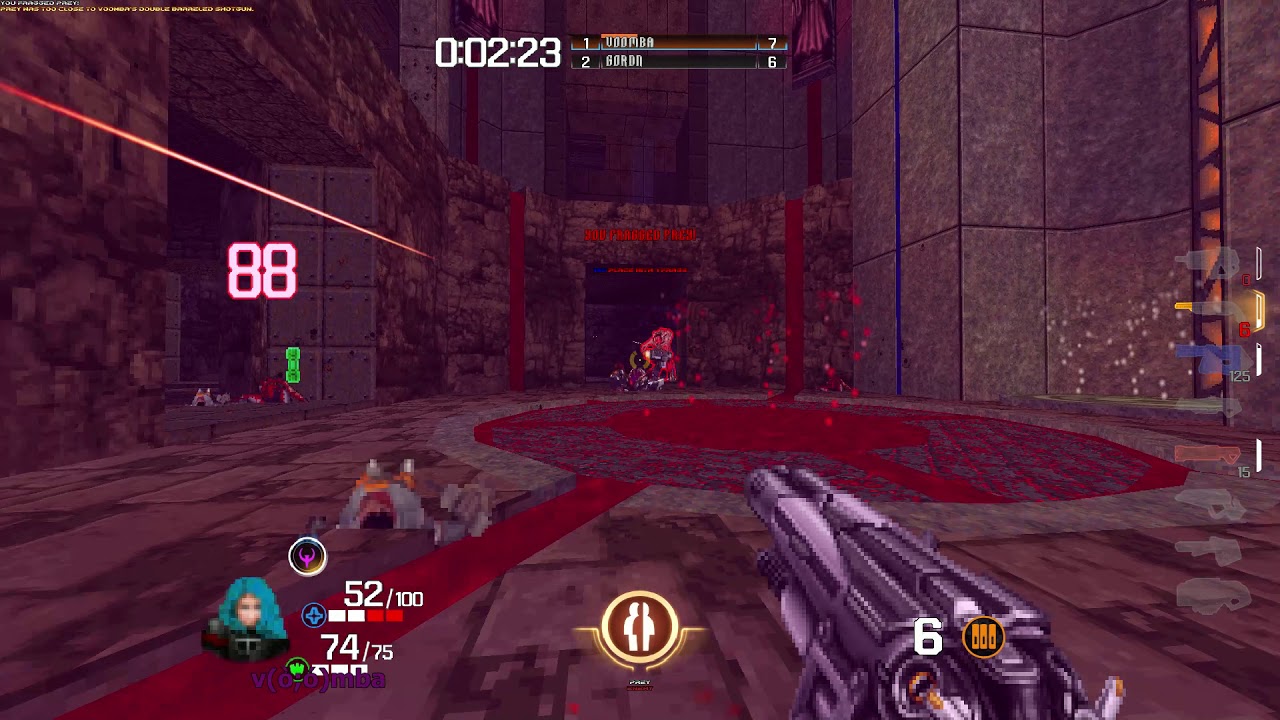 Nyx @ Blood Covenant - Quake Champions - QC: DOOM EDITION mod - YouTube