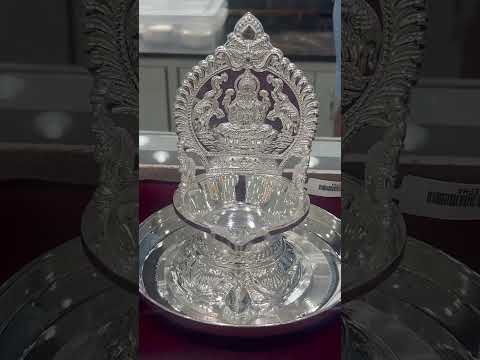 Mahalakshmi Stotram Silver Gajalaxmi deepam 🙏🙏 Maa Laxmi Devi song ...
