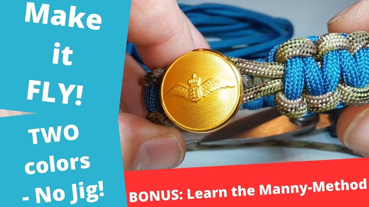 Make a Button closed Bracelet - YouTube