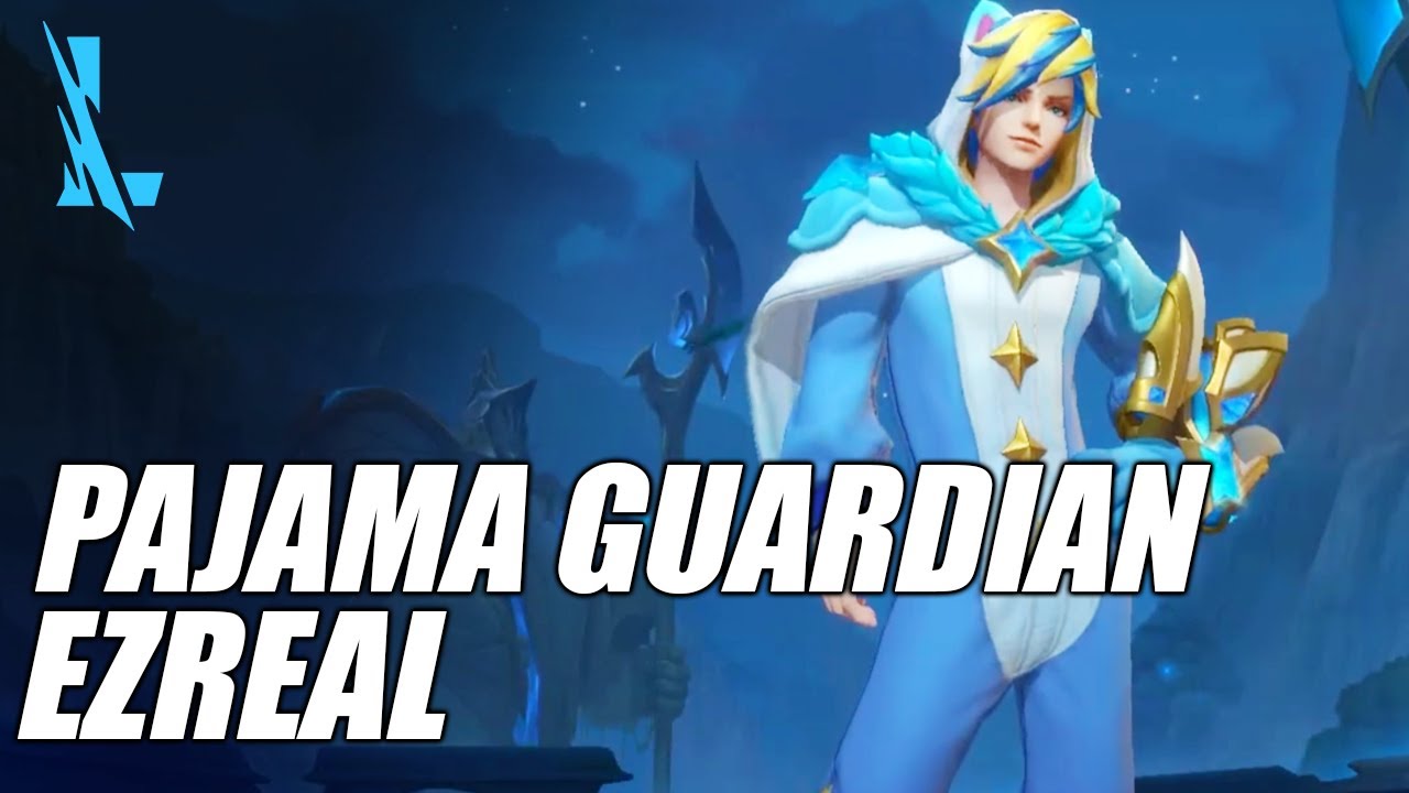 Pajama Guardian Ezreal - Skin Preview - YouTube