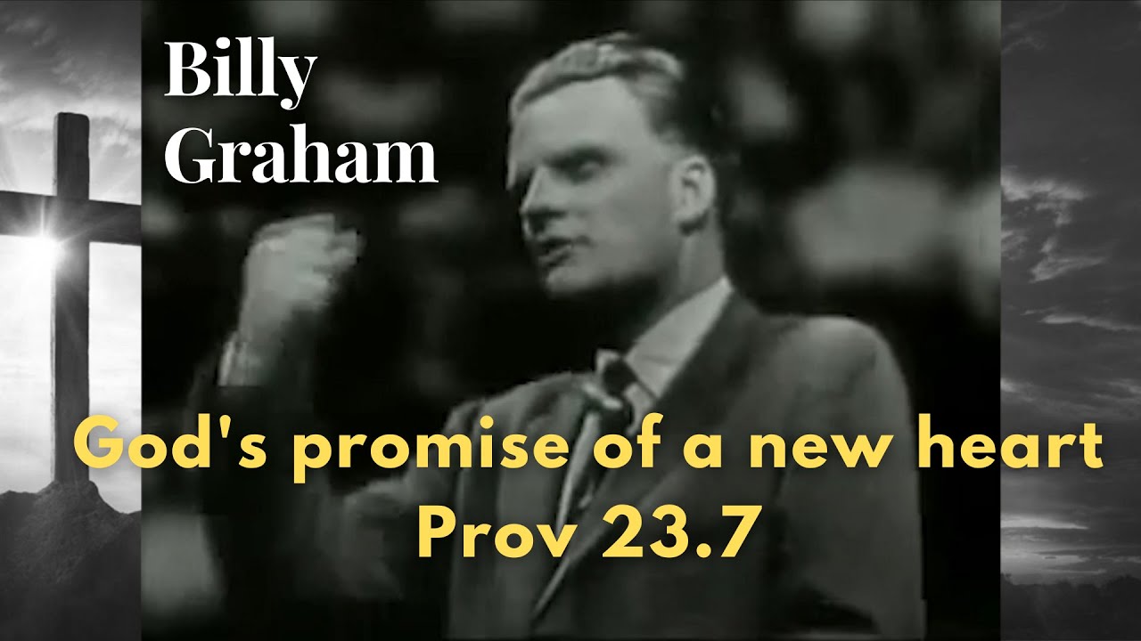 Billy Graham - New York City, 1957 | God's promise of a new heart 🙏🏻 ...