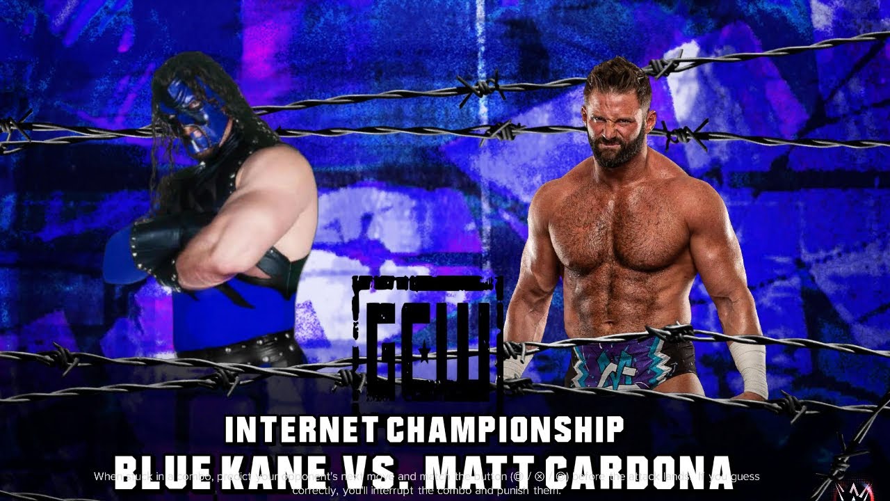 Blue Kane vs Matt Cardona Internet Championship!! GCW - YouTube