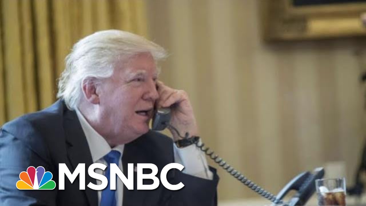 President Donald Trump’s Unsecure Communications | Deadline | MSNBC ...