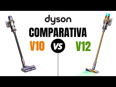 🔀 DIFERENCIAS | COMPARATIVA DYSON V10 vs V12 DETECT SLIM | 👍 ¿Cuál ...