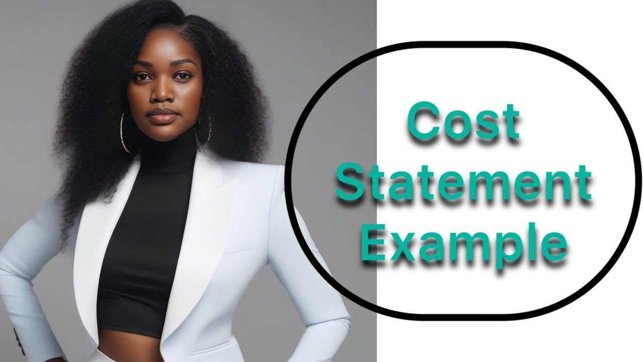 Cost statement example//Cost sheet//Cost and management accounting ...