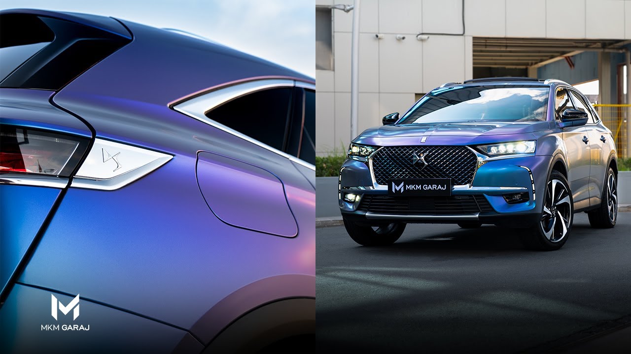 DS7 Diamond Purple Blue Renk Uygulaması l MKM Garaj - YouTube