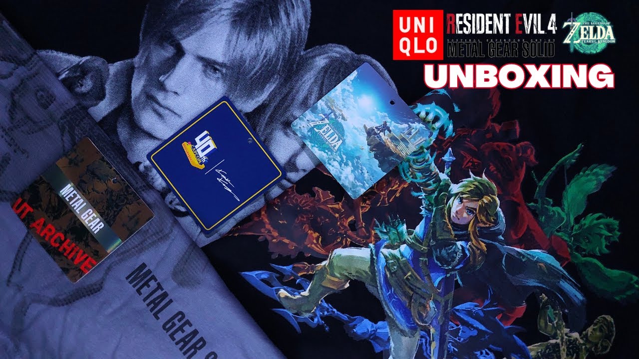 Mini Haul from Uniqlo featuring Metal Gear Solid, Resident Evil 4 ...