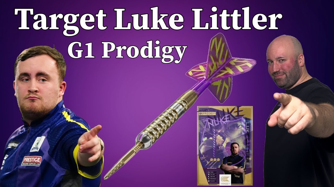 Target Luke Littler G1 Prodigy Darts Review - YouTube