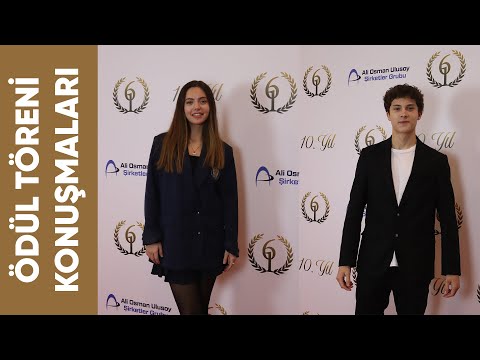 Tuana Naz Tiryaki & Çağan Efe Ak, Ödül Konuşması