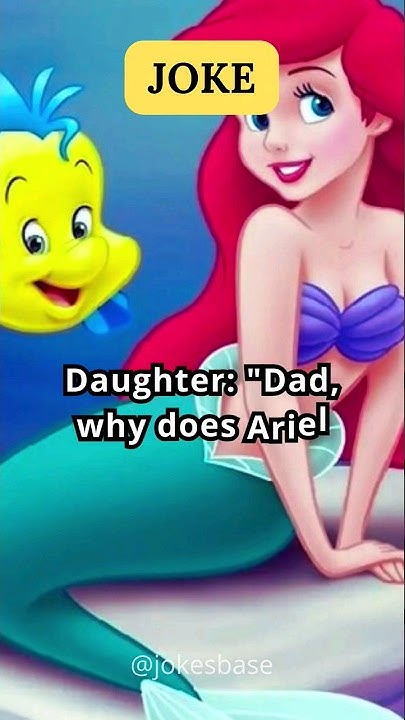Why Does Ariel...?😂🤣 Jokes. #shorts #jokes #shortjokes #lol #dadjokes #humor #ariel #disney ...