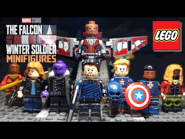 Lego Falcao Maravilha Soldado De Inverno
