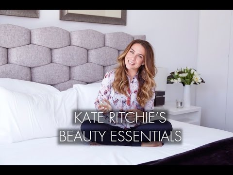 Kate Ritchie's Beauty Essentials - YouTube
