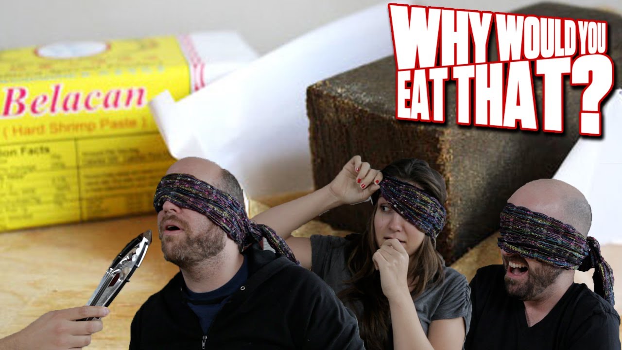 Belacan aka Fermented Shrimp Paste - Why Would You Eat That? - YouTube