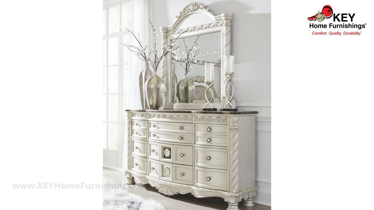 Ashley Cassimore Dresser And Mirror (APK-B750-DM) | KEY Home - YouTube