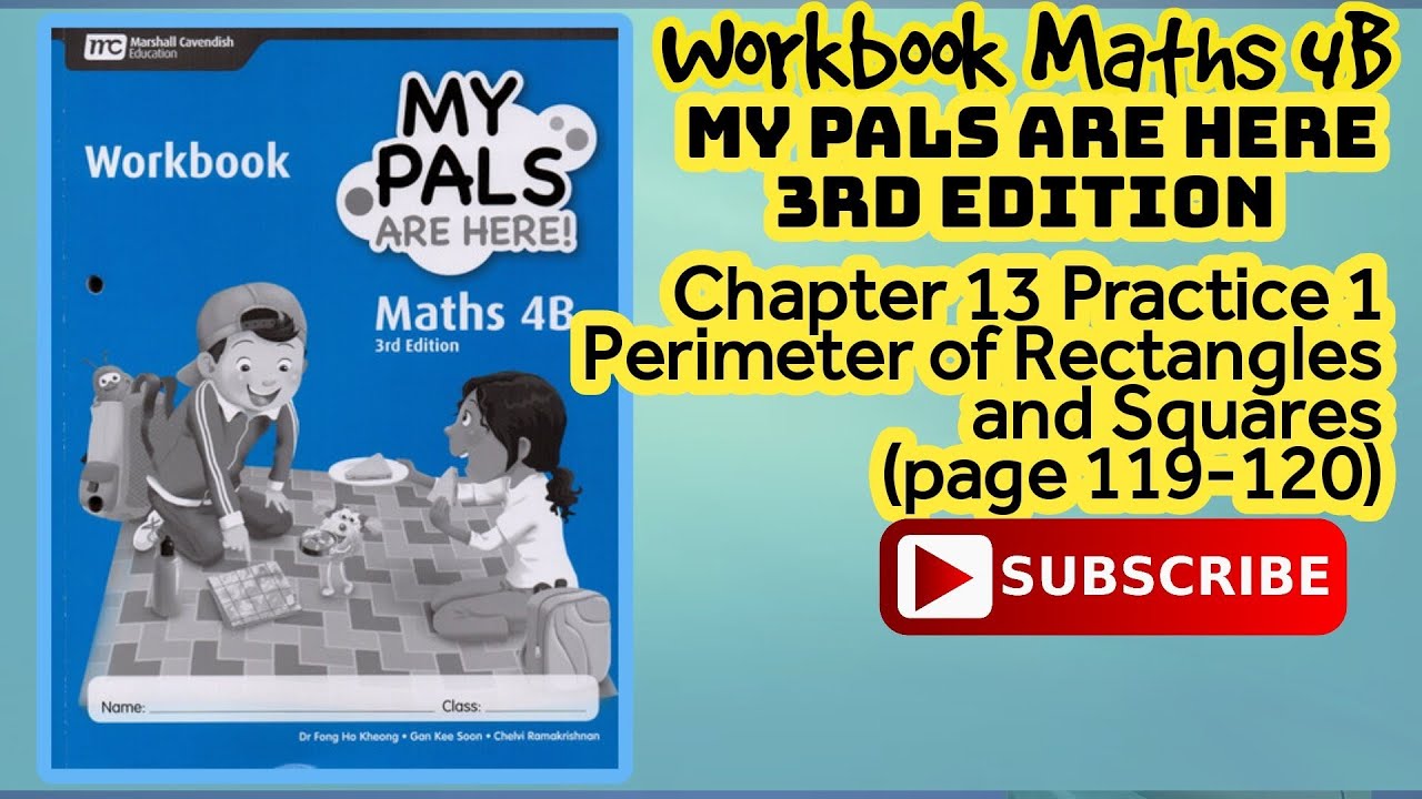 My Pals are Here WORKBOOK MATH 4B Chapter 13 Practice 1 Perimeter of ...