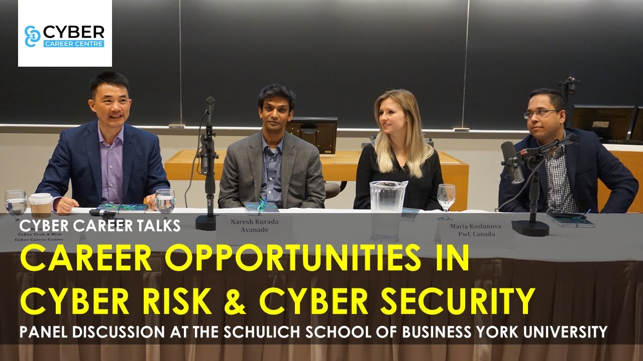 Panel Discussion - Career Opportunities in Cyber Risk and Cyber ...