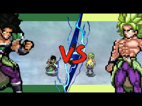 Trận Đấu Broly DBS OP VS Broly DBS |JUMP FORCE MUGEN V13 - YouTube