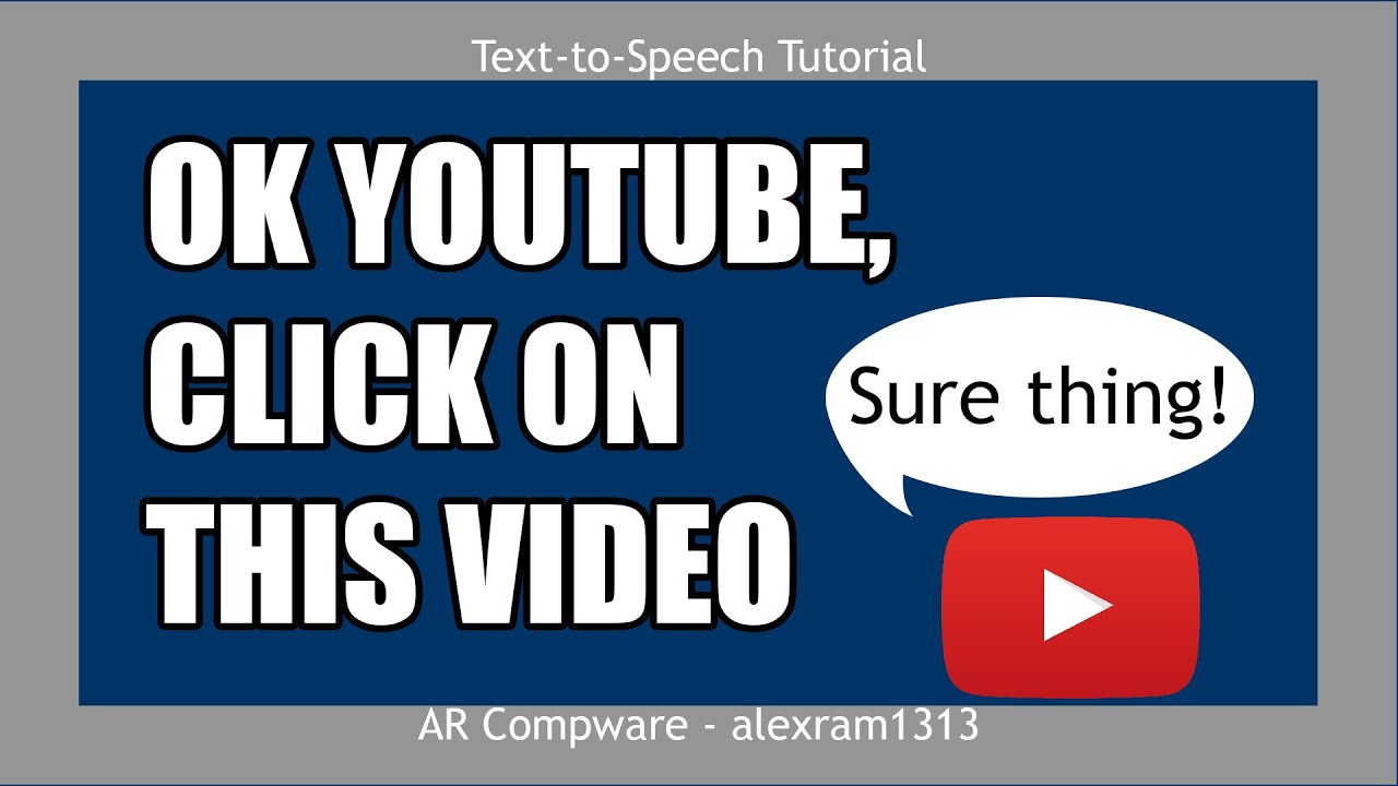 BE YOUR OWN SIRI | Text-to-Speech with your own Voice Python Project - YouTube