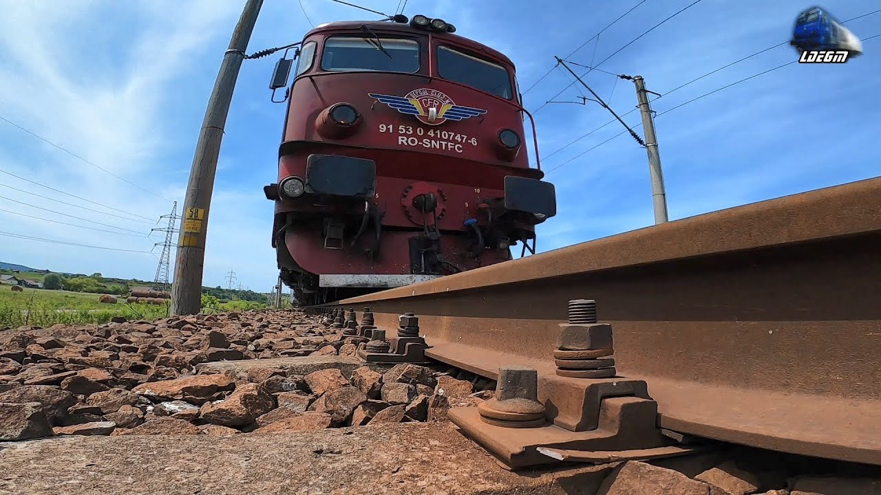 Trenuri pe Drumul de Fier în Beclean pe Someș & Gara Cluj Napoca Est 01 ...