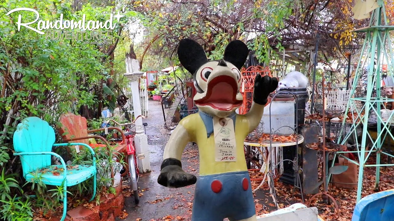 The Garden of Weirdness & the Worst Mickey EVER! - YouTube