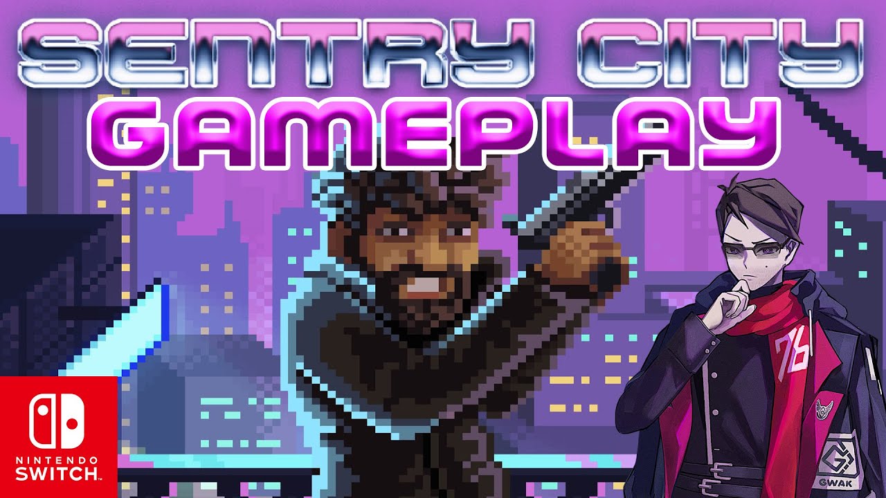 Gameplay (No Commentary) Sentry City Nintendo Switch - YouTube