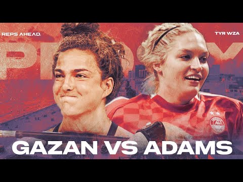 REPS AHEAD® Pro 6 Haley Adams Vs Alex Gazan at TYR Wodapalooza 2025