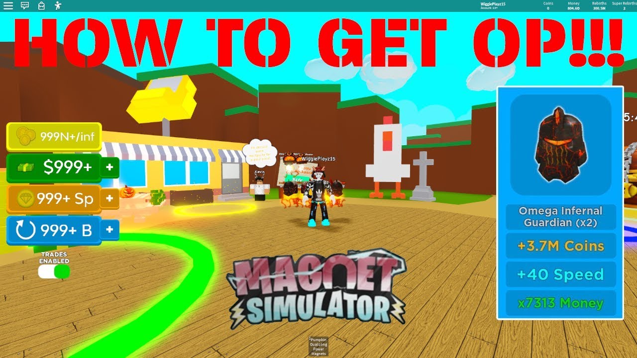 HOW TO GET OP!!! - Magnet Simulator - Roblox - YouTube