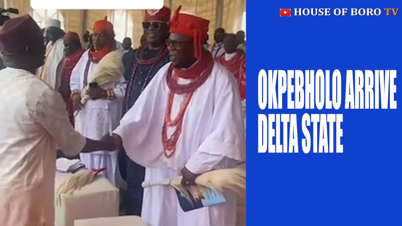 GOV. MONDAY OKPEBHOLO ARRIVE DELTA STATE - YouTube