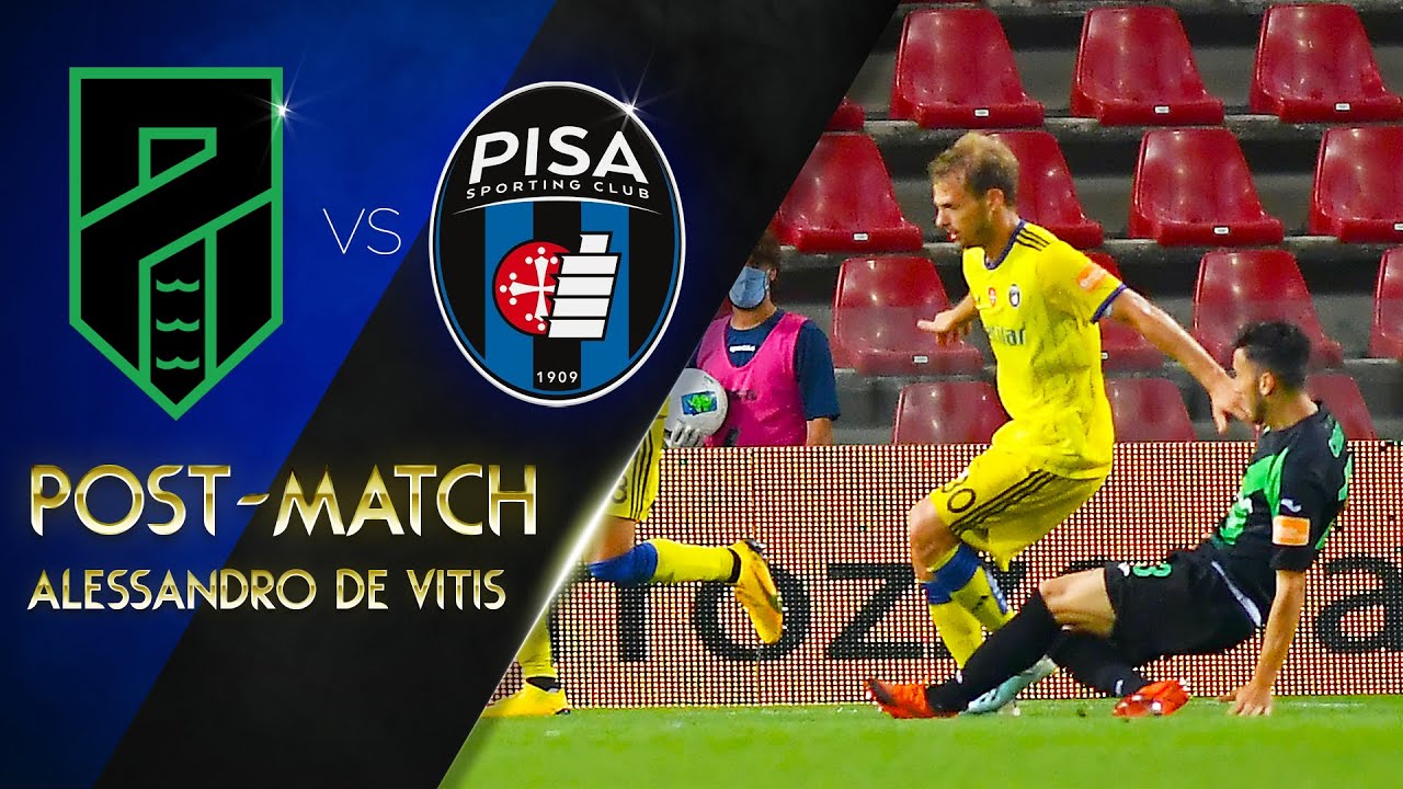 👤 POST-MATCH | ALESSANDRO DE VITIS DOPO IL PORDENONE - YouTube