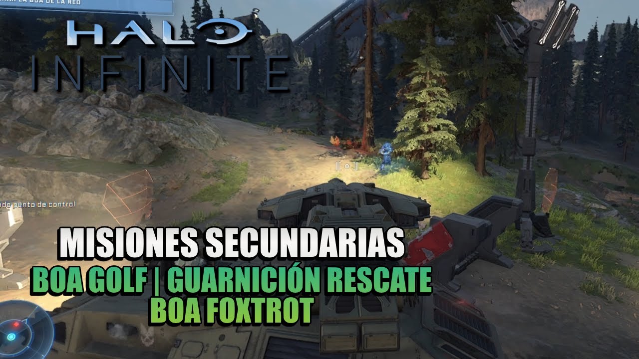 Halo Infinite | Misiones Secundarias | Boa Golf - Guarnición Rescate ...