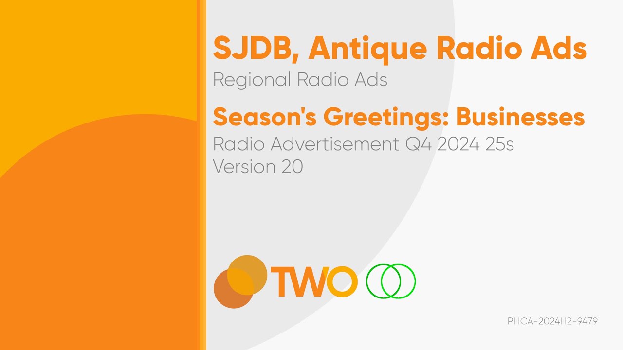 Seasons Greetings from SJDB Businesses 20 Radio Ad Q4 2024 25s (SJDB ...