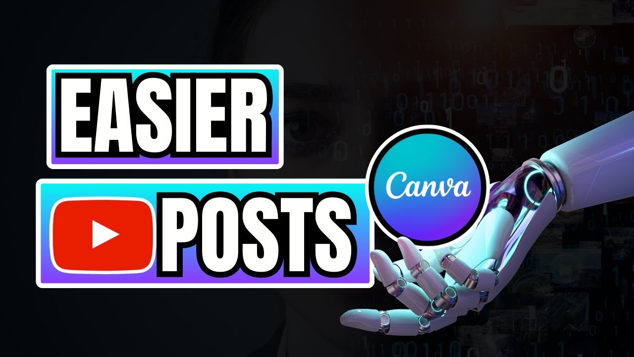 Easy Way to Design YouTube Community Posts - YouTube