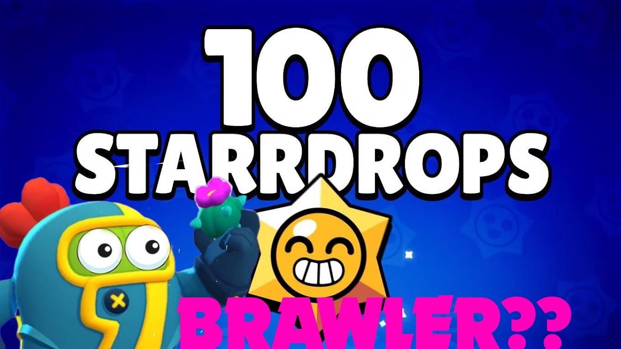 100 STARR DROP OPENING [BRAWL STARS] - YouTube