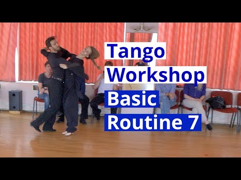 Tango Basic Routines Workshop 7 | demo by Edgars Linis - Eliza Ancane ...