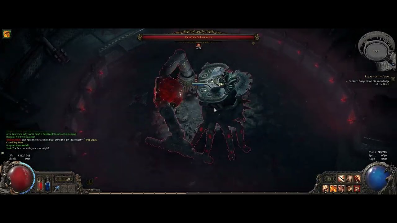 POE2 Doryani Act 3 Normal - Warrior - First try - YouTube