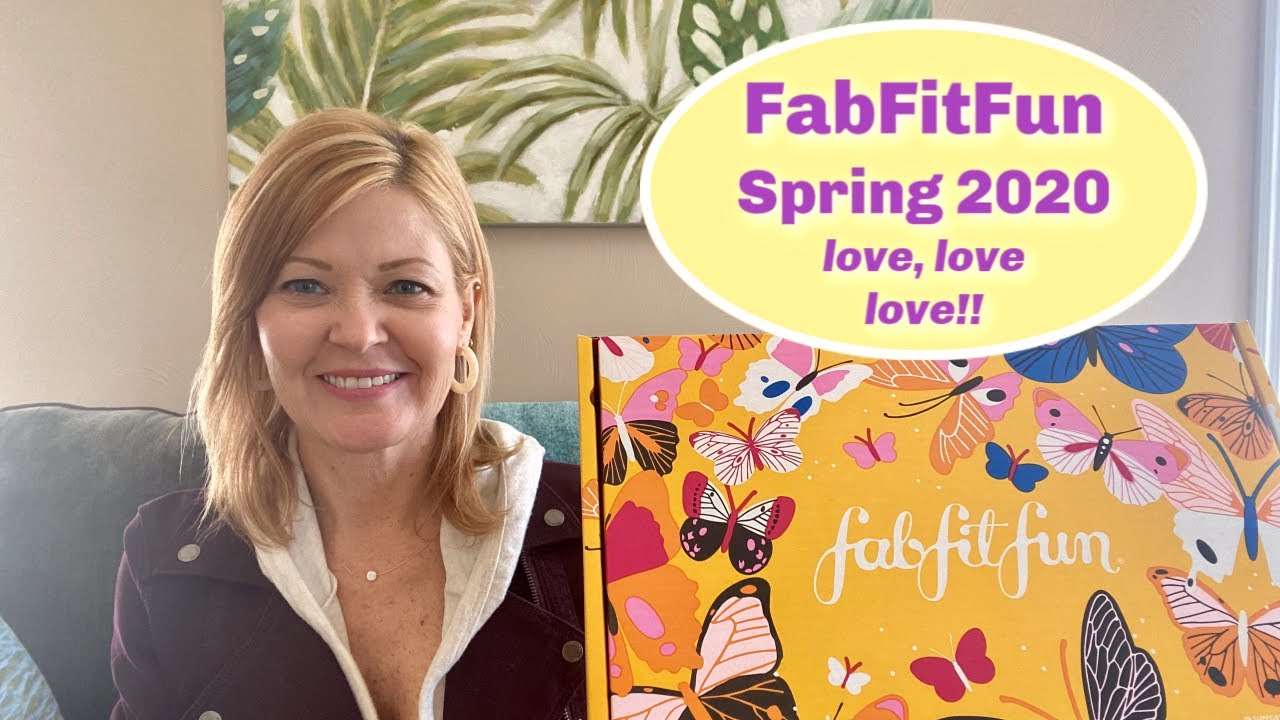 FabFitFun | Spring 2020 | Loving the spring lifestyle box! - YouTube