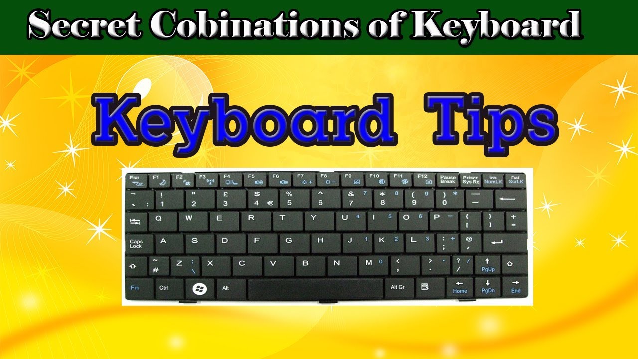 Secret combinations of Keyboard - YouTube