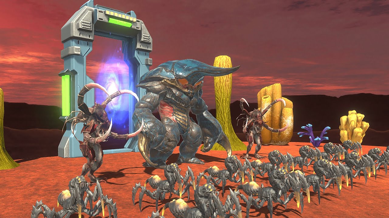 Alien Army Invades Earth Epic Human Resistance! | ARBS - YouTube
