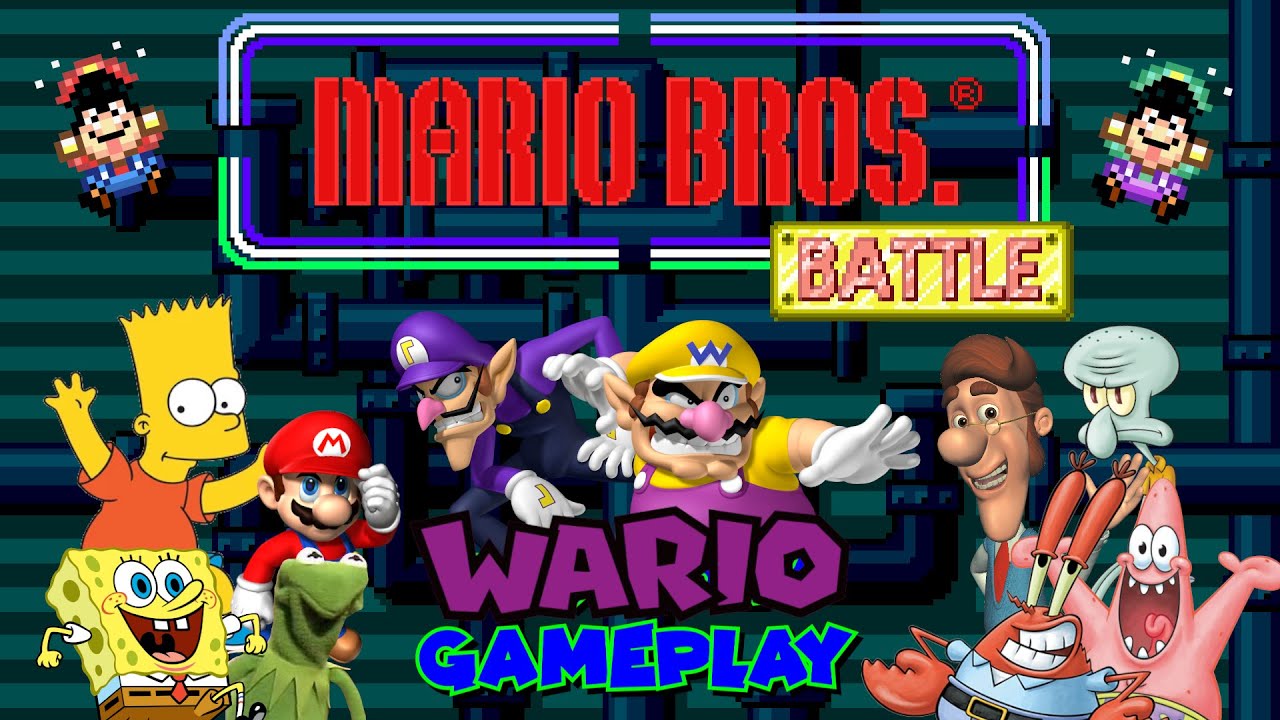 Cartoony Gameplay: Mario Bros. Battle ft. Matthew Chesser - YouTube