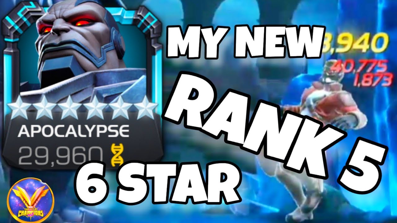 Rank 5 Apocalypse • 6 Star Rank 5 • Mcoc • Marvel Contest of Champions ...